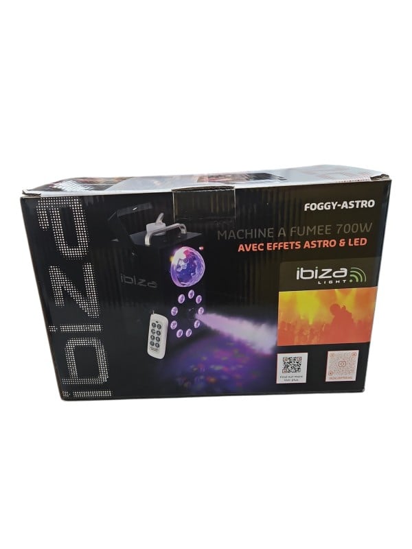 Foggy Astro 700W Fog Machine With Led Light Wash And Magic Ball ...