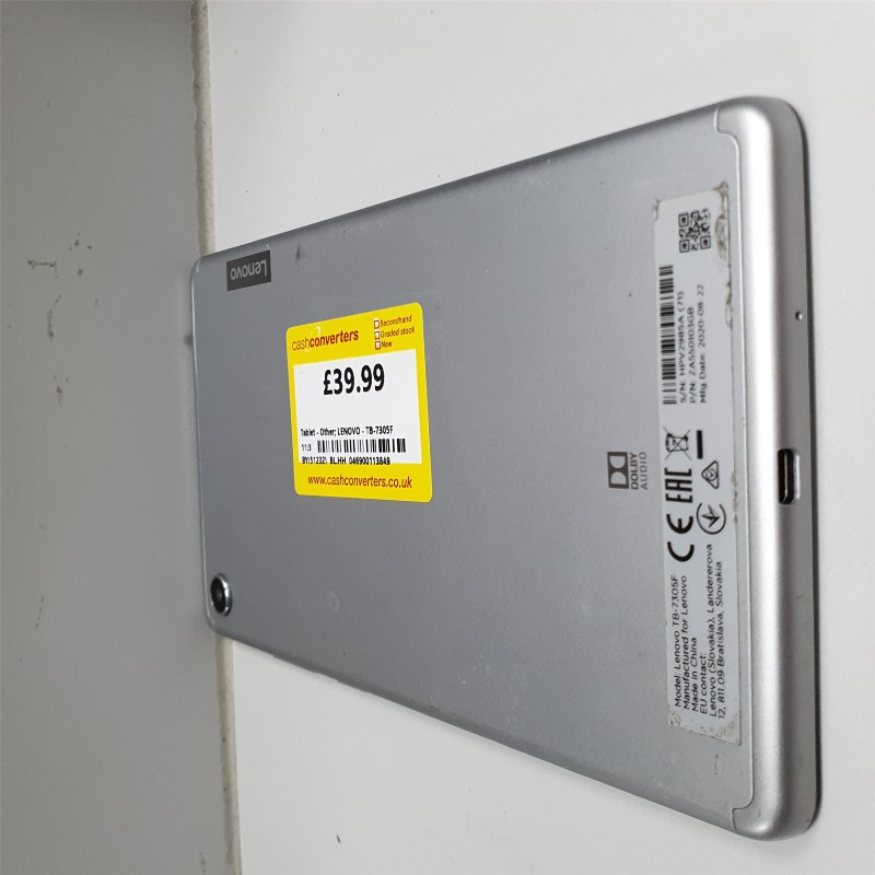 Lenovo TB-7305F 16GB Silver | 046900113849 | Cash Converters