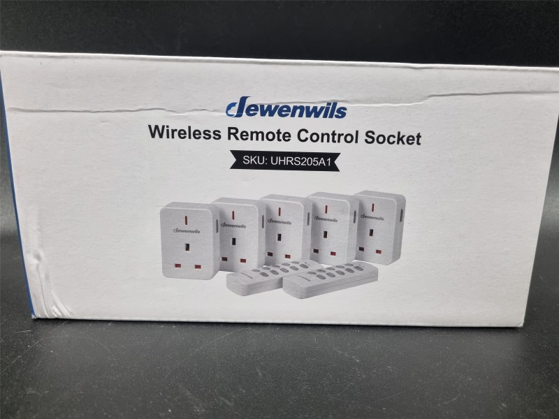 Jewenwils Programmable Remote Control Outlet White | 059600003091 ...