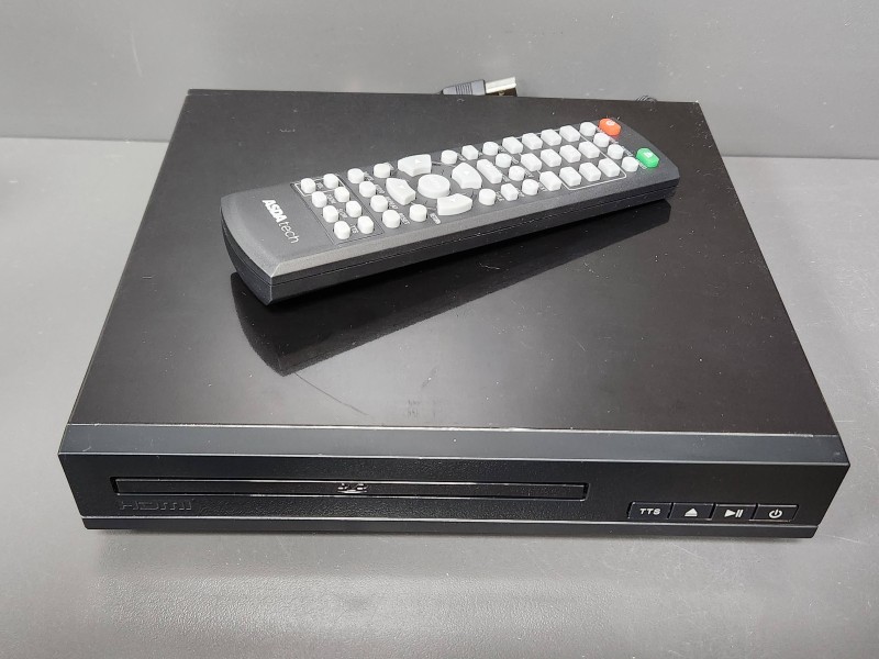 Asda Tech DVD Player With Remote Ata22dp001a Black | 049500125938 ...