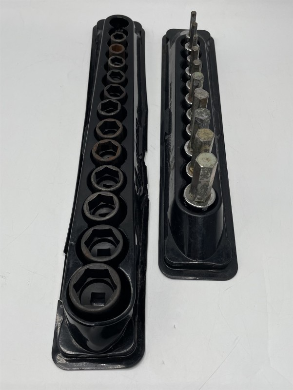 Snap On 1 Complete Set And One Missing 2 Sockets Black | 027300098527 ...