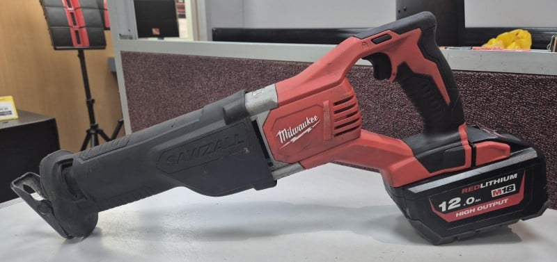 Milwaukee Reciprocating Saw M18 Bsx With 12.0Ah Battery | 047100129735 ...